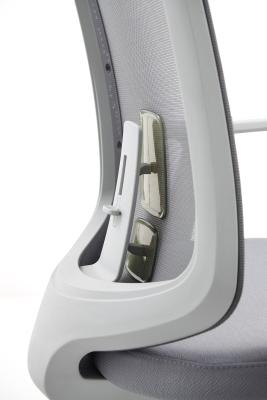 China M-062B Mid back gray swivel mesh chair ergonomic executive high back office chair for sale