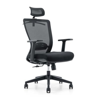 China Commercial Furniture 3606ALP Adjustable Mesh Office Executive Chair with Fixed Armrest for sale