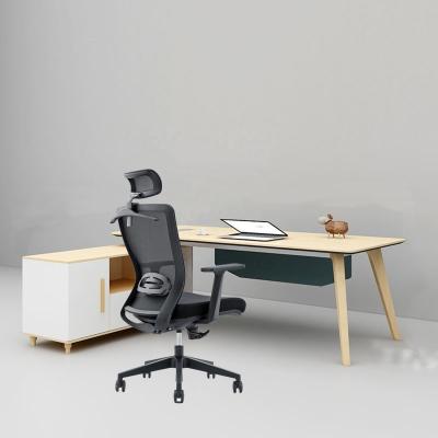 China Commercial Furniture 3606ALP Adjustable Mesh Office Executive Chair with Fixed Armrest for sale