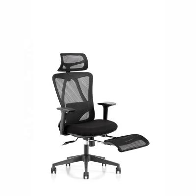China W710D700H1120-1280MM Stainless Steel Office Recliner Chair with Footrest and Mesh Design for sale