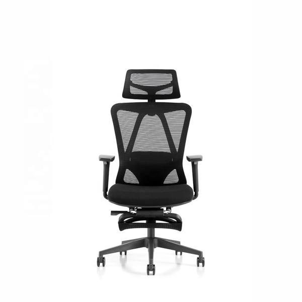 Quality W710D700H1120-1280MM Stainless Steel Office Recliner Chair with Footrest and for sale