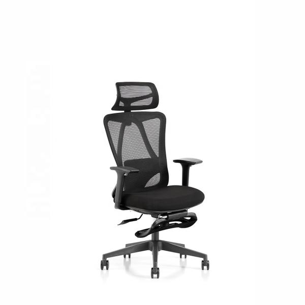 Quality W710D700H1120-1280MM Stainless Steel Office Recliner Chair with Footrest and for sale