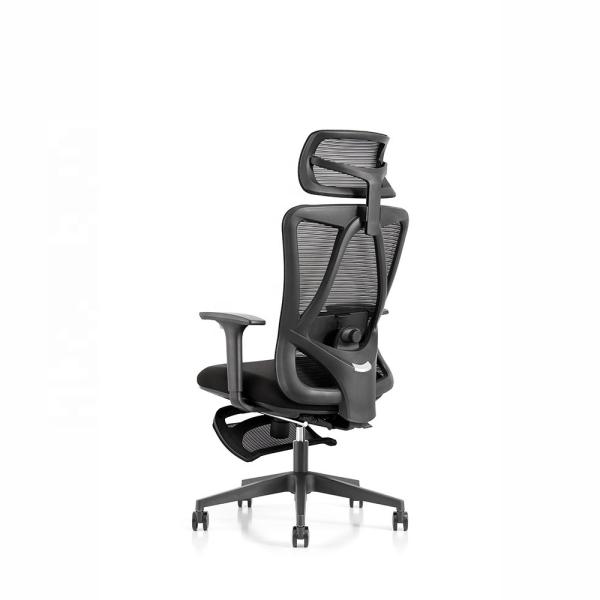 Quality W710D700H1120-1280MM Stainless Steel Office Recliner Chair with Footrest and for sale