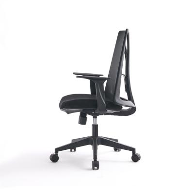 China Metal Type Stainless Steel Office Computer Chair with Lumbar Support and Revolving Design for sale
