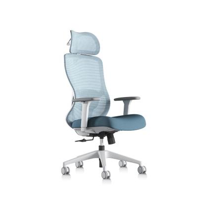 China Executive Manager Adjustable Mesh Boss Office Chair with Fabric Luxury Computer Desk for sale