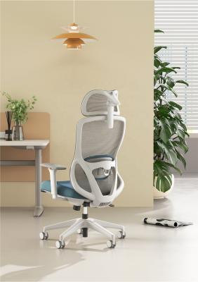 China Executive Manager Adjustable Mesh Boss Office Chair with Fabric Luxury Computer Desk for sale