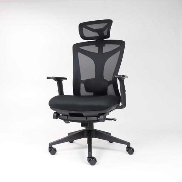 Quality Modern Ergonomic Swivel Office Chair with Adjustable Headrest and Mesh Lumbar for sale