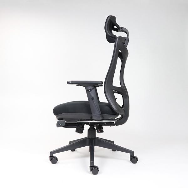 Quality Modern Ergonomic Swivel Office Chair with Adjustable Headrest and Mesh Lumbar for sale