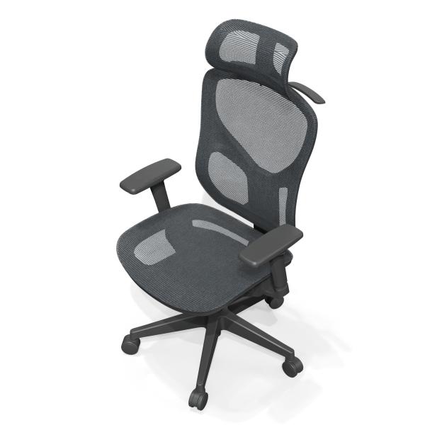 Quality Adjustable Height Full Mesh Ergonomic Office Chair in Modern Design Style for for sale