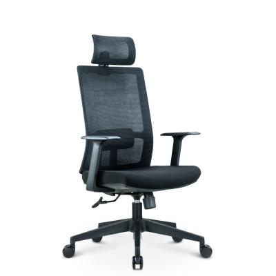 China Customize Lumbar Support Full Mesh Black Executive Office Chair with BIFMA Certificate for sale