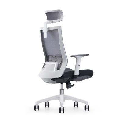 Cina M890A Sedile da ufficio a maglia regolabile in grigio 2D braccialetto ergonomico Sedile da ufficio di lusso in vendita