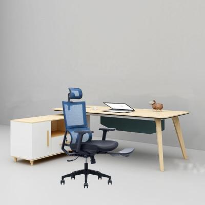 Cina Sedia di ufficio Boss Lift Altezza regolabile a maglia Sedia di ufficio esecutiva con appoggio per braccio 3D in vendita