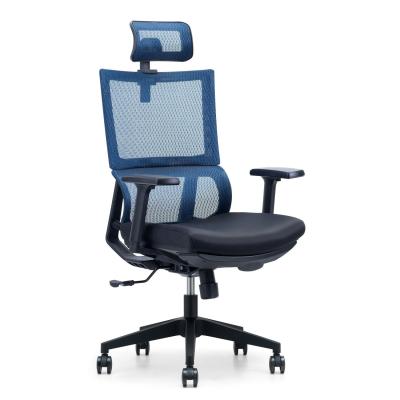 Cina Sedia di ufficio Boss Lift Altezza regolabile a maglia Sedia di ufficio esecutiva con appoggio per braccio 3D in vendita