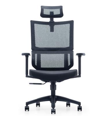 China Breathable Mesh Back Reclining Office Chair with Adjustable Seat Cushion and Headrest for sale