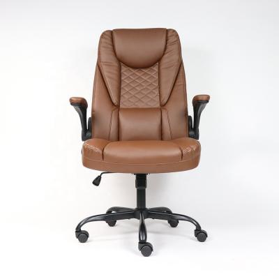 China Office Furniture Luxury Leather Executive Ergonomic Recliner Massage Swivel Office Gamer Chairs for sale