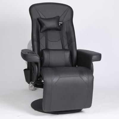 China Black Racing Style Luxury Gaming Chair with Cup Holder and Footrest zu verkaufen