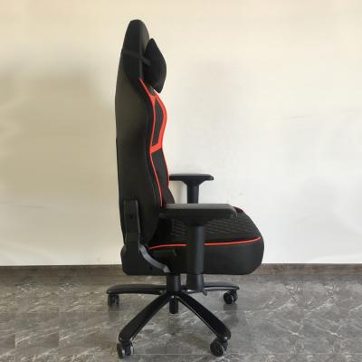 China Affordable Gaming Chair Ergonomic Leather Swivel Recliner Racer Sport Furniture Black for sale
