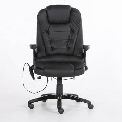 Cina Commercial Furniture Classic Boss Office Chair with Massage Footrest in PU Leather in vendita