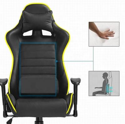 Cina HCYZ RGB LED Light PC Gamer Chair with Backrest Adjustable 90-180 and Massage Function in vendita