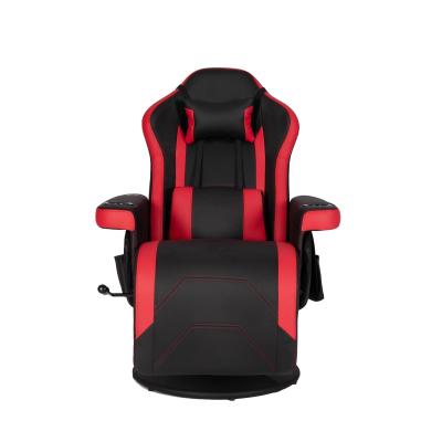 Cina ODM Luxury Gaming Chair With Cup Holder Red Racing Style Leather Ergonomic Seat Swivel Office Sofa in vendita