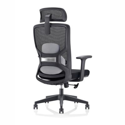 China Luxury Office Manufacturer comfort Armrest Adjustable Design Task Computer High Back Mesh Ergonomic Chair With Lumbar Support for sale
