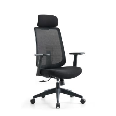 China FOSHAN High Back Swivel Mesh Chair Ergonomic Executive High Back Office Chair with Footrest Luxury Office Manager Chair Free for sale