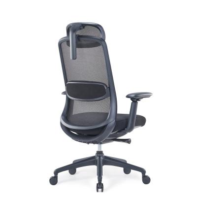 China Modern Design Ergonomic Back Support Recliner Rotating 4D Comfortable High Back Relaxing Mesh Office Chair Free Sample Shipping for sale