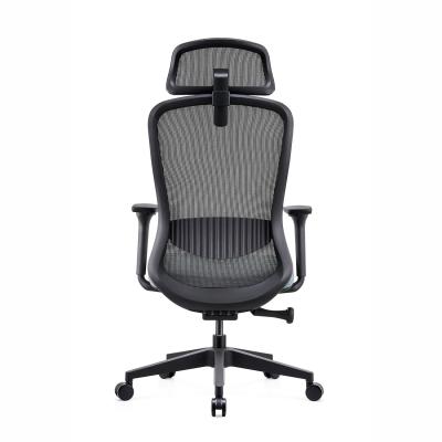 China Stain Resistant Mesh Back Executive Chair Stainless Steel With Multi Angle Support for sale
