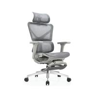 Quality Low Noise Full Mesh Ergonomic Chair Office With Footrest Multi Dimensional for sale