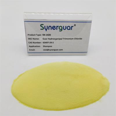 Cina Cloruro medio di base di Hydroxypropyltrimonium di viscosità dei prodotti per i capelli nell'auto non che idrata Cmhpg in vendita
