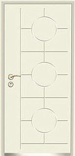 China steel wood security armored door for sale