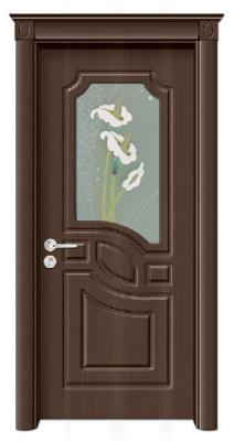 China ABNM-GME06 Roman column PVC-MDF interior door for sale