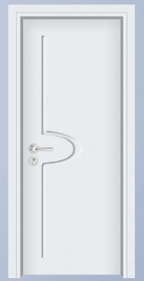 China AB-GM8044 PVC MDF interior door for sale