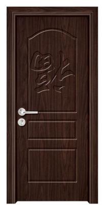 China AB-GM8072 PVC MDF interior door for sale