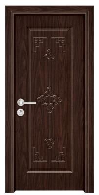 China AB-GM8082 PVC MDF interior door for sale