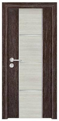 China AB-GMA01 alluminum strip decorative PVC MDF door for sale