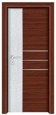 China AB-GMA03 alluminum strip decorative PVC MDF door for sale