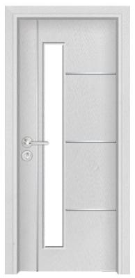 China AB-GMA09 alluminum strip decorative PVC MDF door for sale