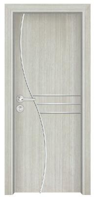 China AB-GMA11 alluminum strip decorative PVC MDF door for sale