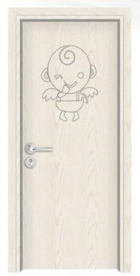 China AB-GM8096 children cartoon PVC-MDF interior room door for sale
