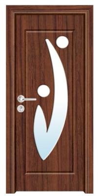 China AB-GM6025 PVC-MDF glass door for sale