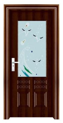 China ABNM-JSK1037 steel wood interior door for sale