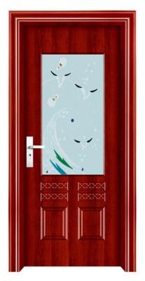 China ABNM-JSK1037A steel wood interior door for sale
