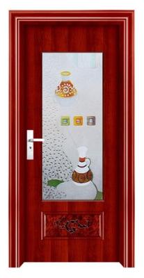 China ABNM-JSK1041 steel wood interior door for sale