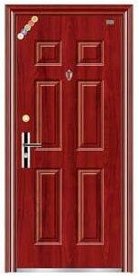 China ABNM-LX9008 steel security entrance door for sale
