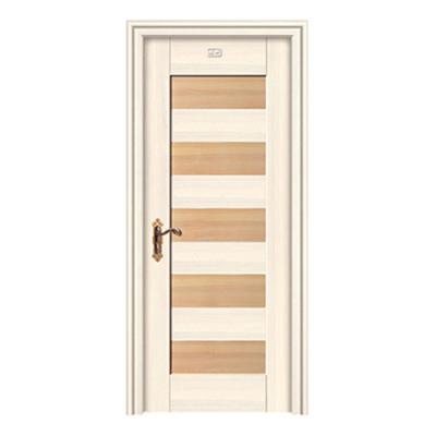 China ABNM-ADL1107 steel wood interior door for sale