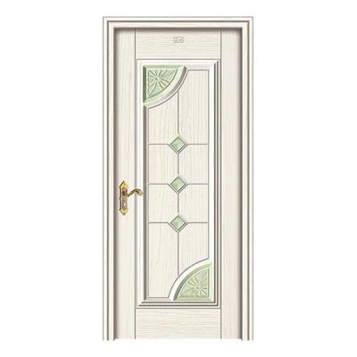 China ABNM-ADL2202 steel wood interior door for sale