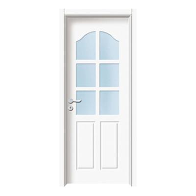 China AB-ADL501 glass wooden interior door for sale