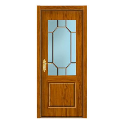 China AB-ADL507 glass wooden interior door for sale