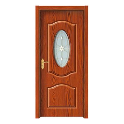 China AB-ADL512 glass wooden interior door for sale